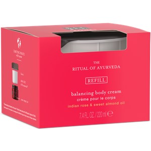 The Ritual Of Ayurveda Balancing Body Cream Indian Rose & Sweet Almond ...