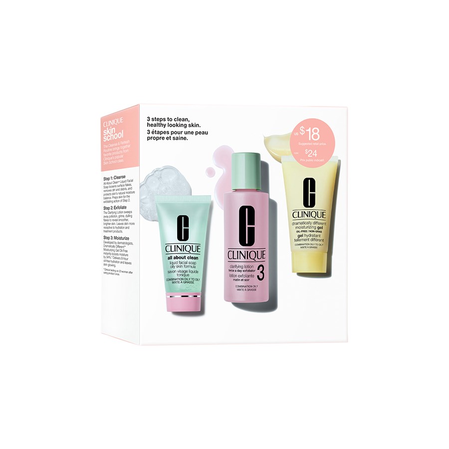 3-Step skin care system Gift Set by Clinique | parfumdreams
