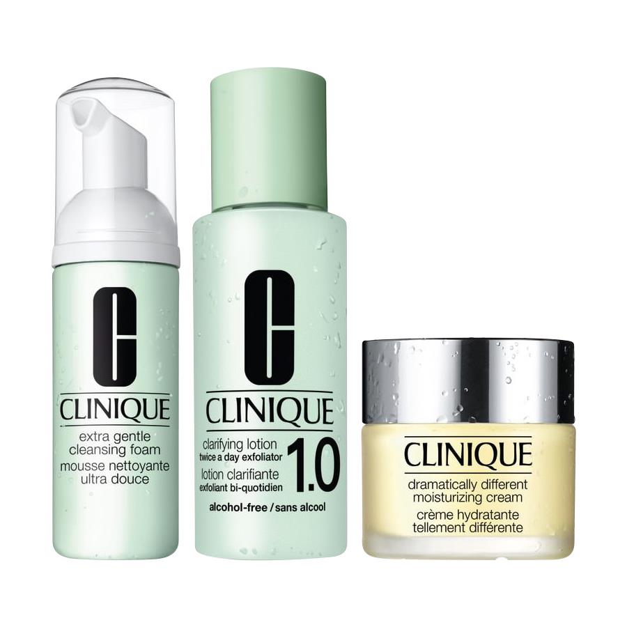 Système de soin en 3 étapes Intro Kit de Clinique ️ Acheter en ligne ...