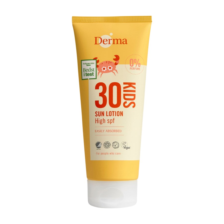 Sun protection for children Kids Sun Lotion High SPF30 by Derma ...