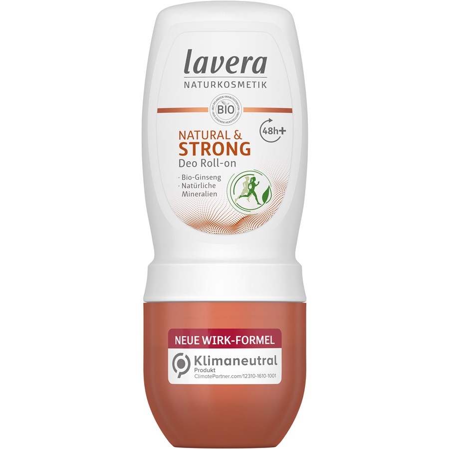 Deodorants Deodorant Roll-on Natural & Strong by Lavera | parfumdreams