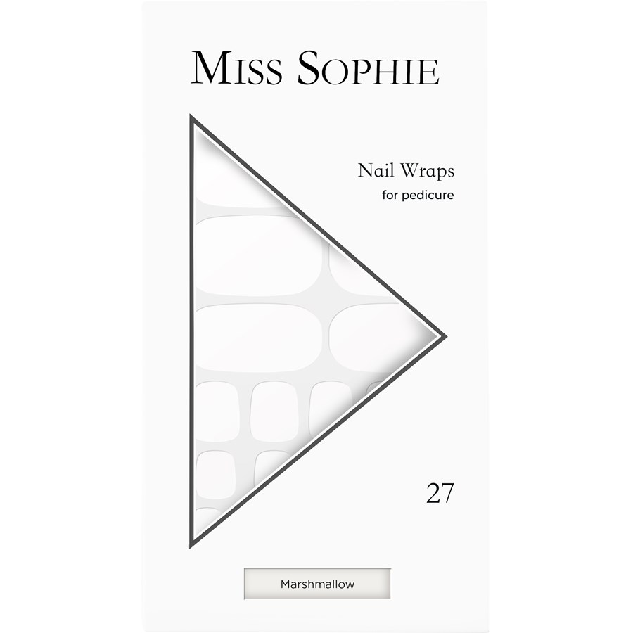 Nagelfolien Marshmallow Pedicure Wrap von Miss Sophie ️ online kaufen ...