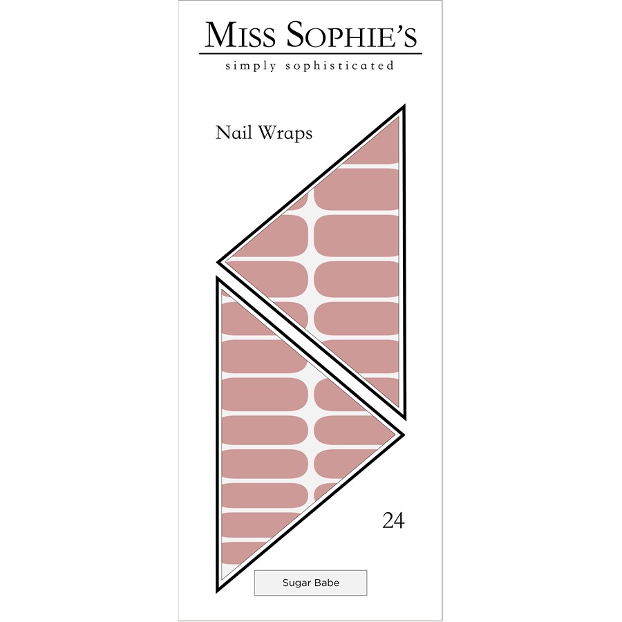 Nagelfolien Sugar Babe Nail Wraps von Miss Sophie ️ online kaufen ...