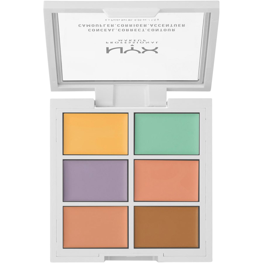 Puder Color Correcting Palette von NYX Professional Makeup | parfumdreams