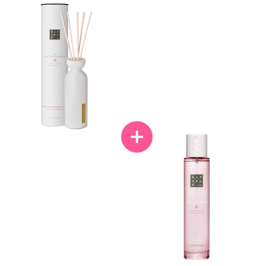 The Ritual Of Sakura Rituals The Ritual Of Sakura Mini Fragrance Sticks 70 ml + Hair & Body Mist ...