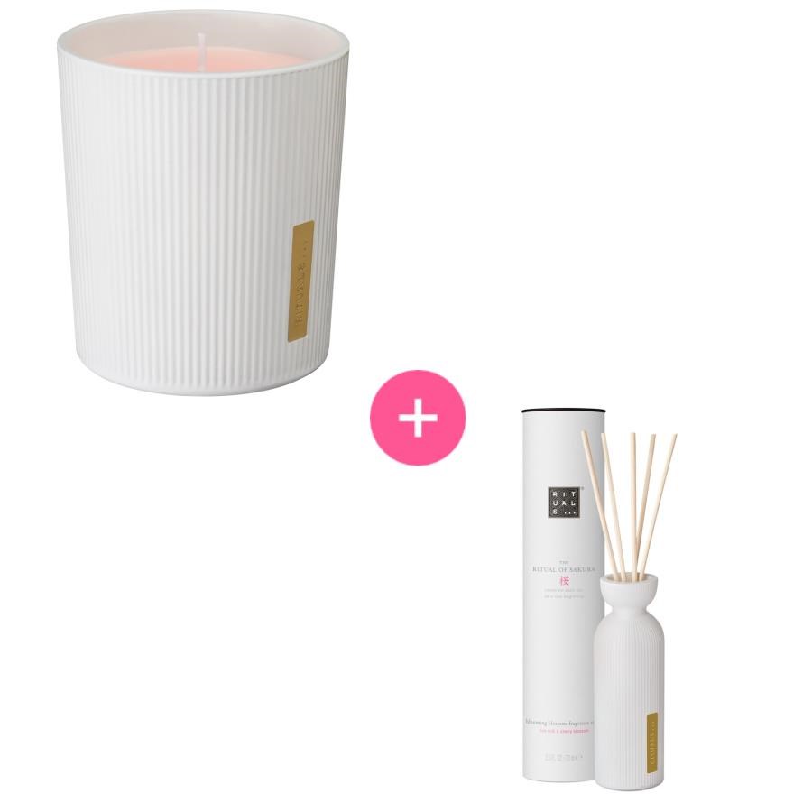 The Ritual Of Sakura Rituals The Ritual Of Sakura Mini Fragrance Sticks 70 ml + Scented Candle ...