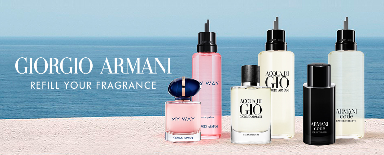 Armani Refill Kampagne | parfumdreams